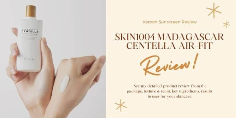 Skin1004 Madagascar Centella Air-fit Suncream Plus Review - BestKbeauty